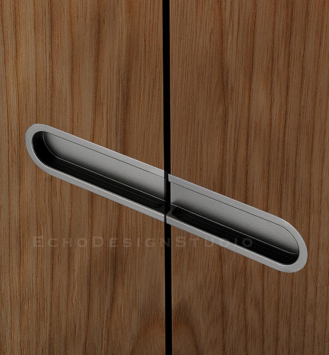 Invisible Concealed Embedded Concealed Pull Handle Extended Drawer Pull ...