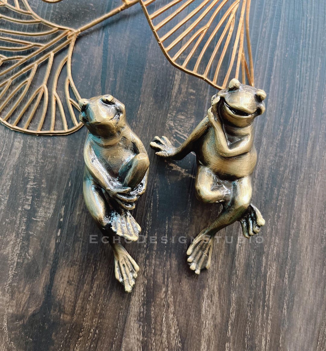 Frog Solid Brass Cabinet Knob Handles Drawer Pulls Knobs Dresser Pulls ...