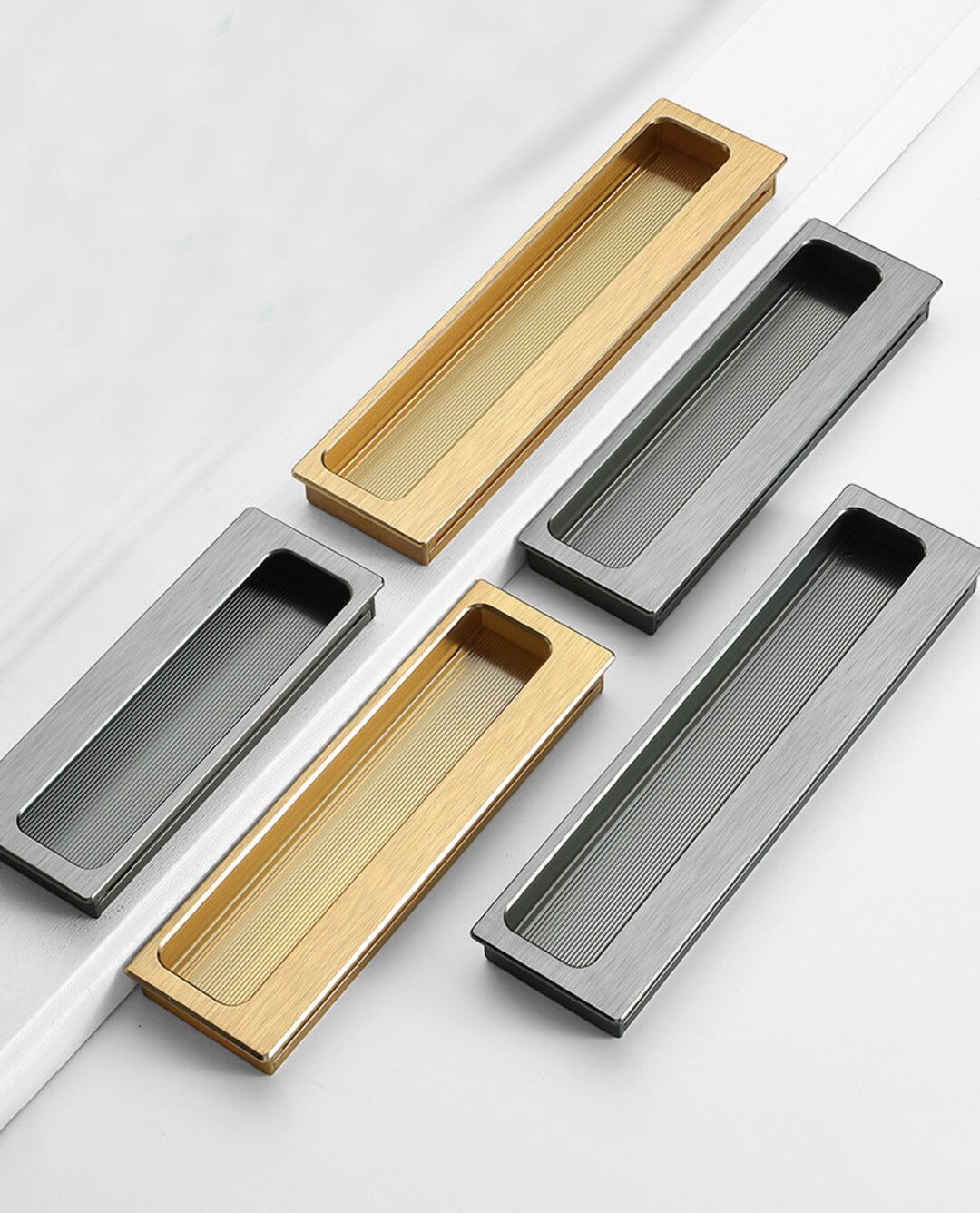 Invisible Concealed Embedded Concealed Pull Handle Extended Drawer ...