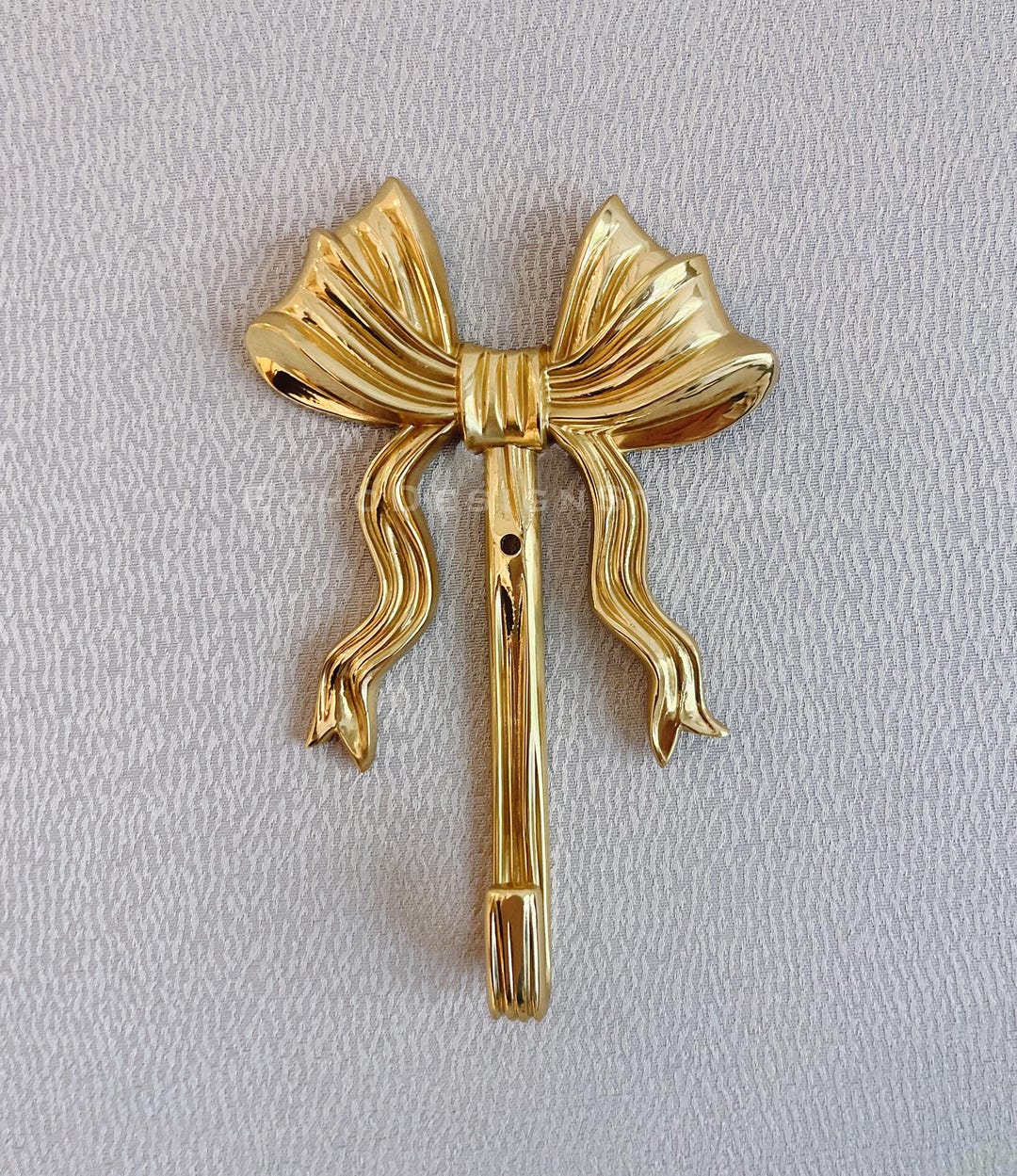 Bow Hook Solid Brass Hanger Decorative Hanger Hook (BS-C-924) - Etsy