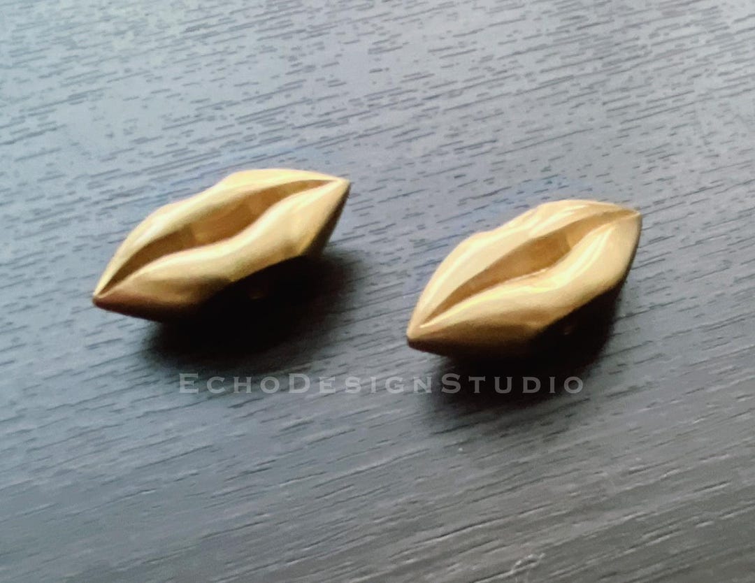 Lip Solid Brass Cabinet Knob: Modern Gold Dresser Pull (BS-C-236) - Etsy