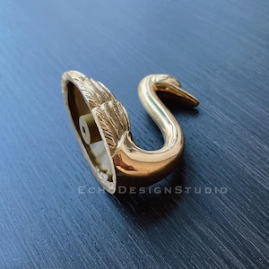 Swan Hook Gold Metal Hanger Decorative Hanger Hook (BS-C-991) - Etsy