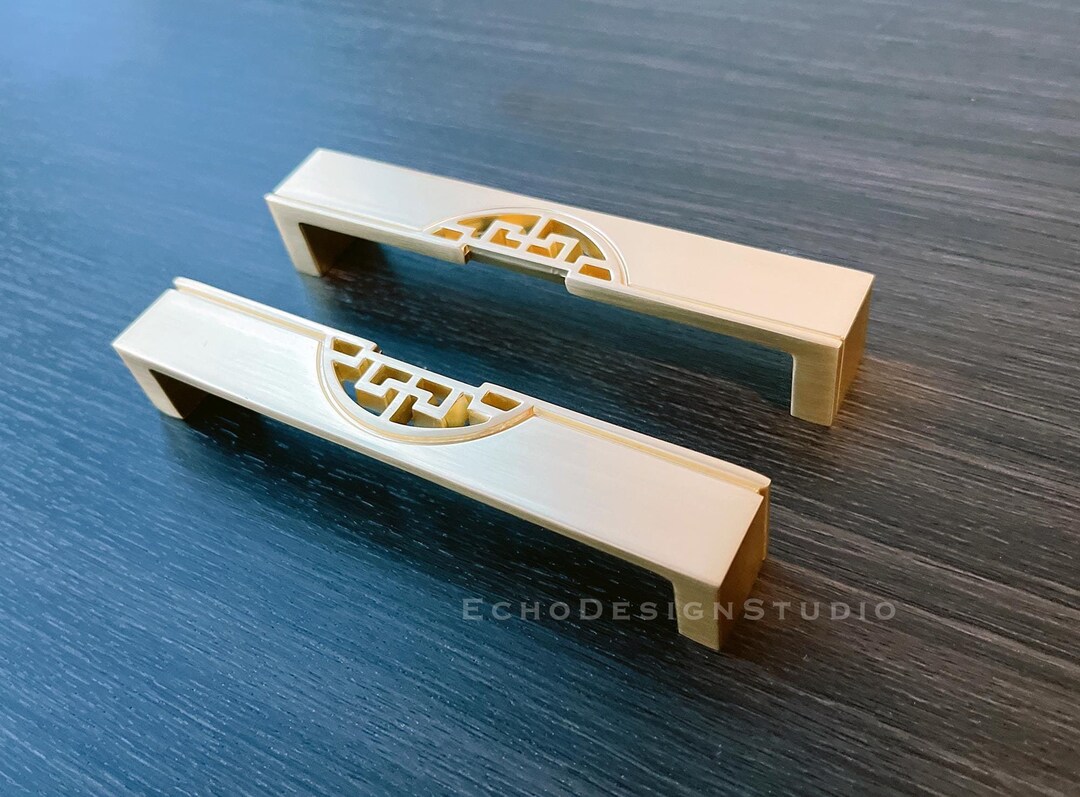 Traditional Chinese Style Cabinet Knob Handles Drawer Pulls Knobs ...