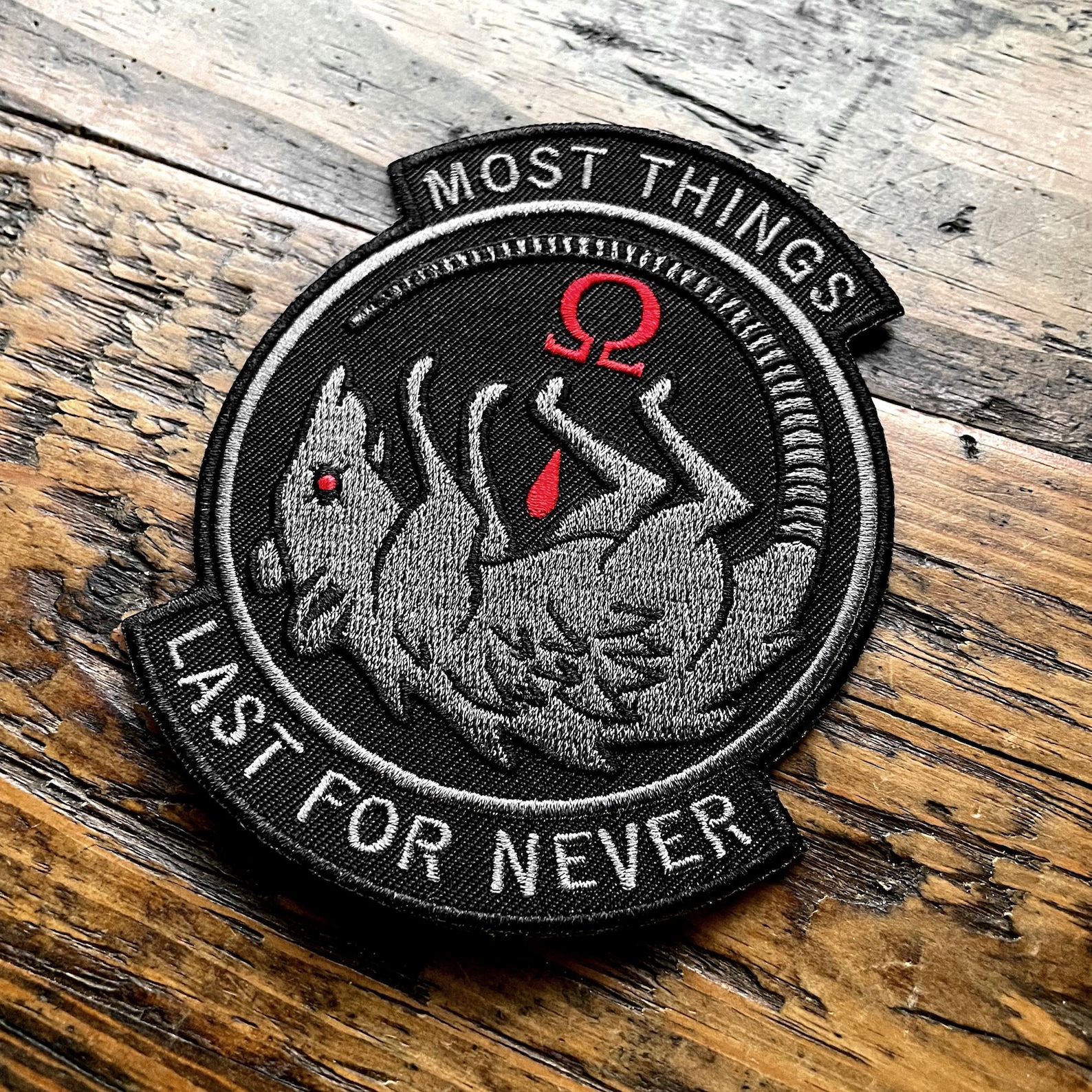 Most Things Last for Never Patch - Etsy