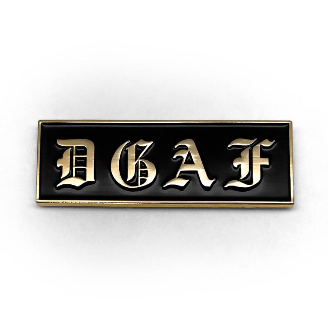 DGAF Pin - Etsy