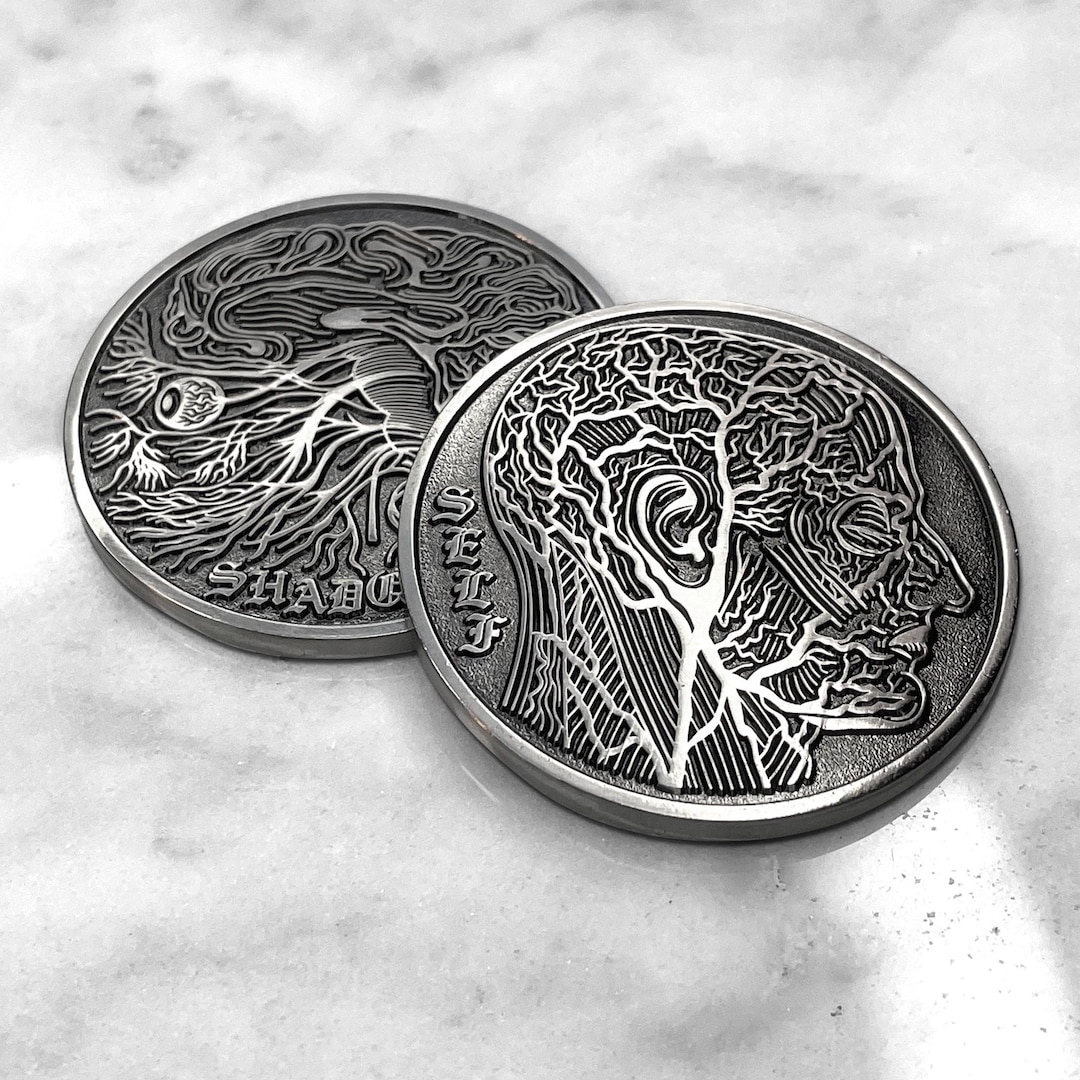 Shadow / Self Coin - Etsy