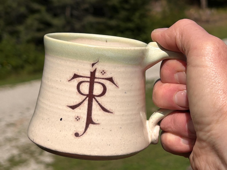 Wheel Thrown LOTR Tolkien Studio Pottery Coffee Mug - Etsy