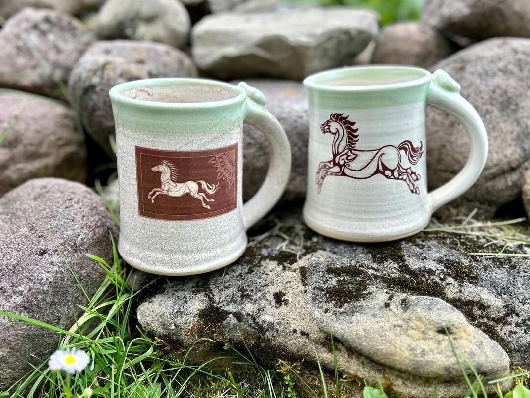 LOTR Rohan Horse Beer/coffee Mug - Etsy