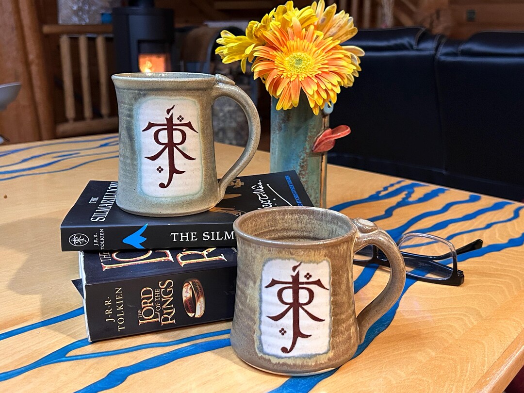 Wheel Thrown LOTR Tolkien Studio Pottery Coffee Mug - Etsy