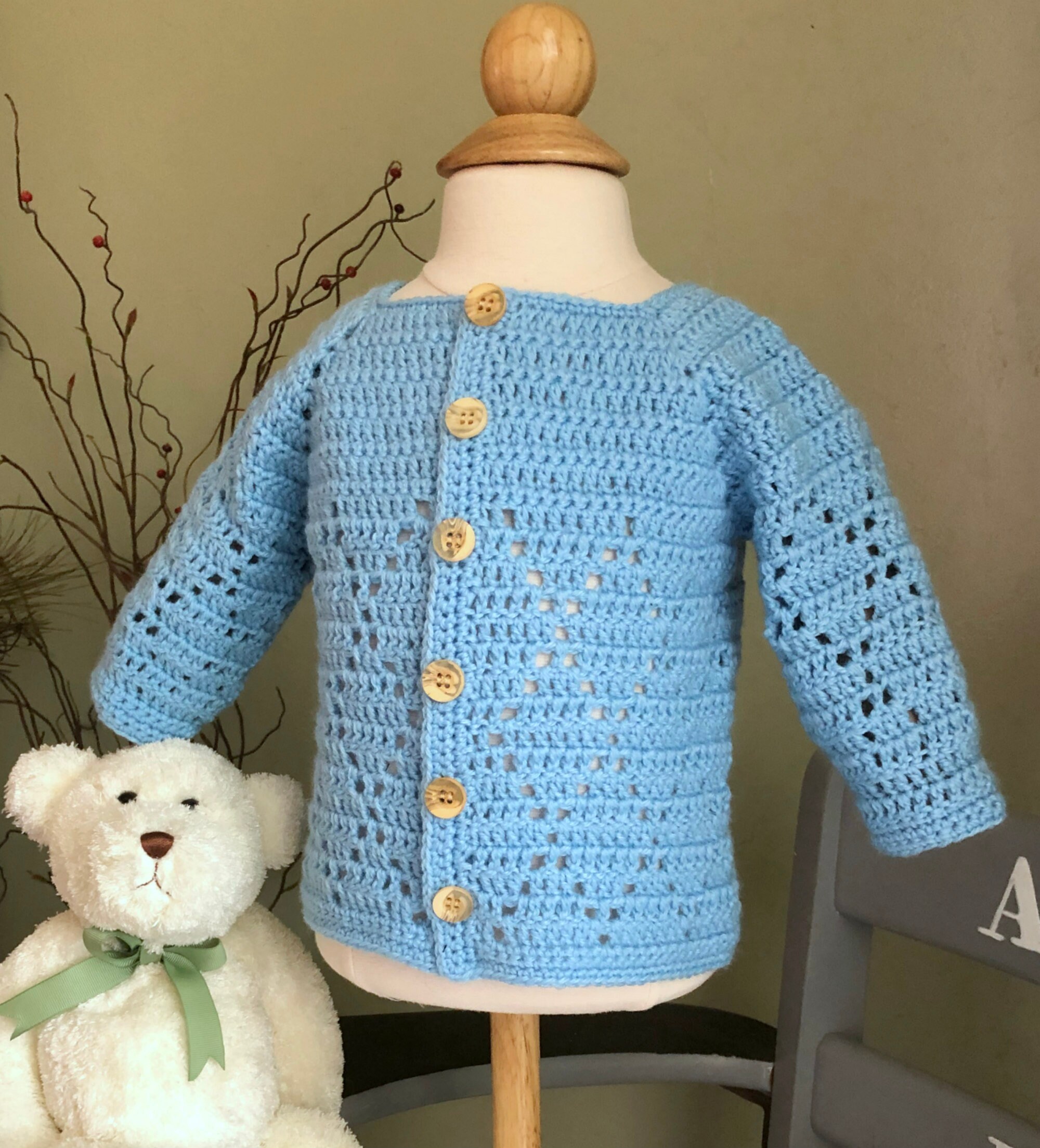 Baby Boy Sweater Jacket for Christening Baptism or Everyday | Etsy