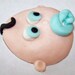 Baby with Pacifier Edible Topper | Etsy