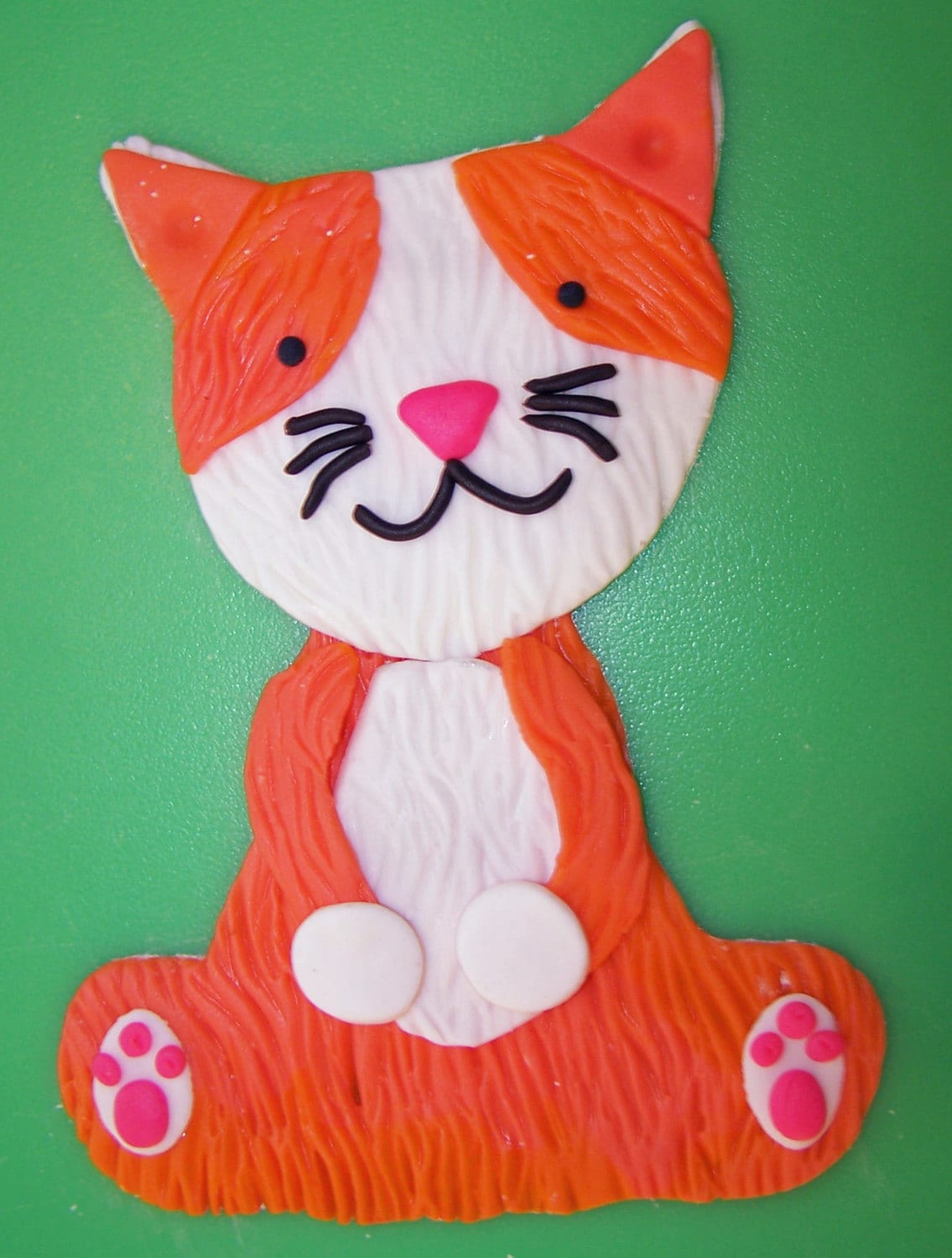 6 Cat Cake Topper - Etsy