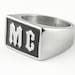 Heavy Metal Jewelry Gents MC Ring Stainless Steel Motorcycle Jewelry - Etsy