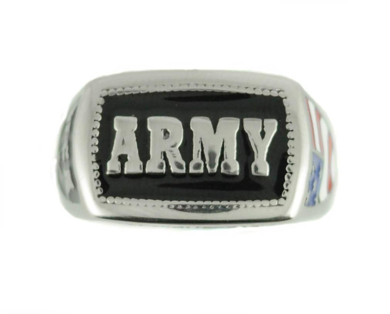 U.S. Military ARMY Ring Stainless Steel Size 5-15 Men's - Etsy