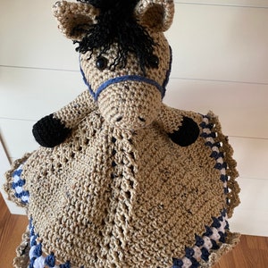 BABY GIFT LOVEY | Horse Blanket |newborn Gift Baby Blanket | Baby ...