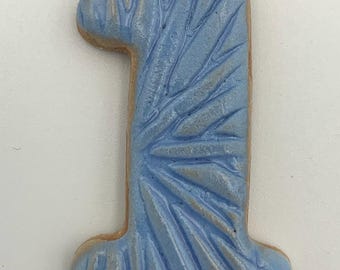 5 Numbers - Mosaic Tile Handmade Decorative Stoneware Assorted Colors ...