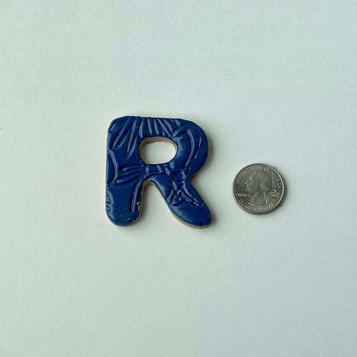 Letter A to Z Mosaic Tile Handmade Decorative Stoneware Assorted Colors ...