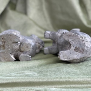 Heavy Metal Rabbit Figurines - Etsy