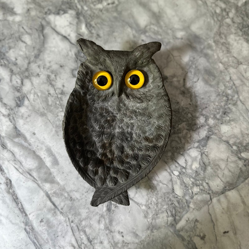 Owl Dish - Etsy