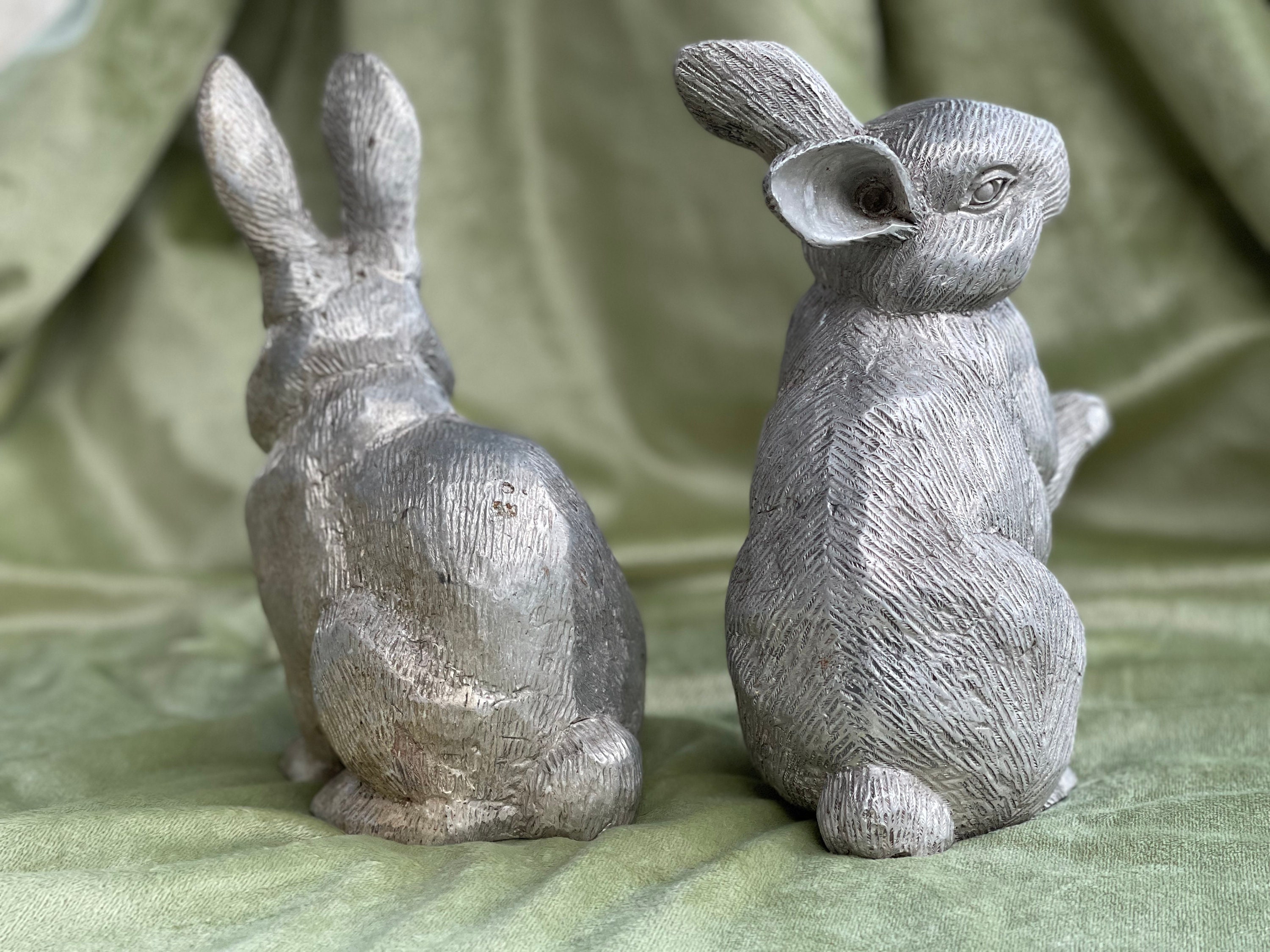 Heavy Metal Rabbit Figurines - Etsy