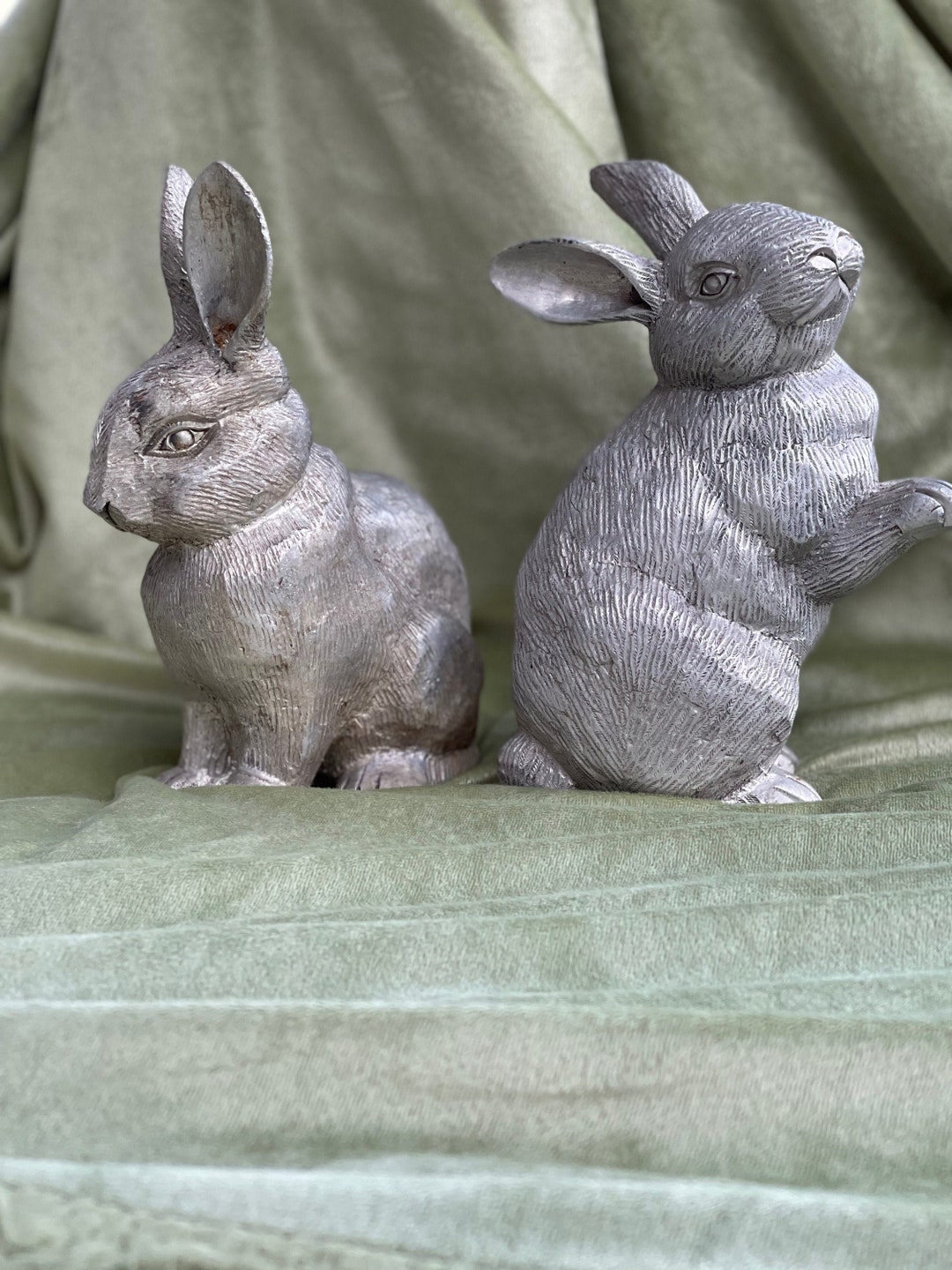 Heavy Metal Rabbit Figurines - Etsy