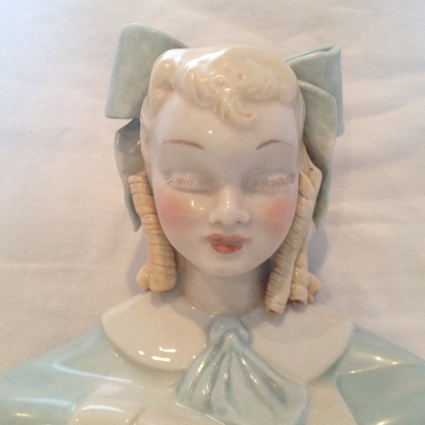 Porcelain Girl Figurine - Etsy