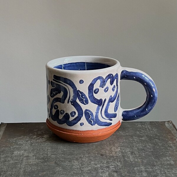Pottery Coil Mug - Etsy