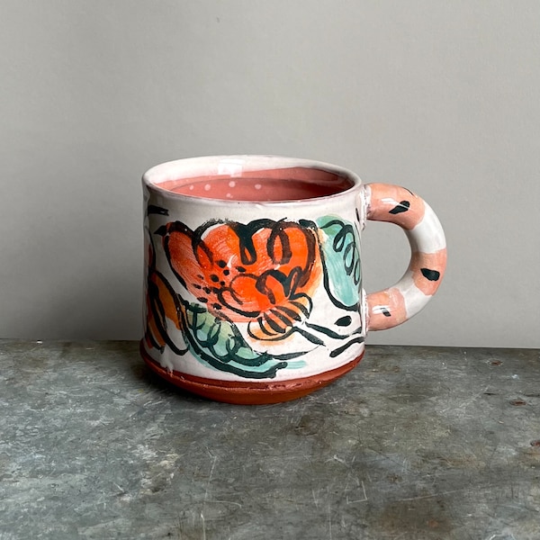 Pottery Coil Mug - Etsy
