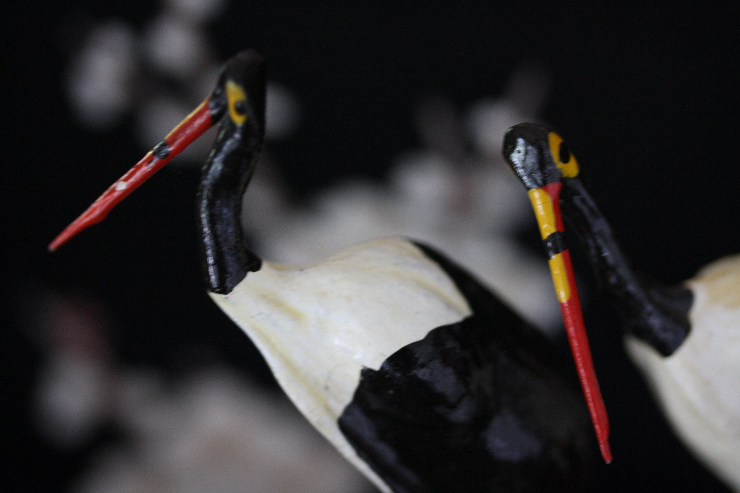 Japanese Cranes Tancho Red Crown Cranes Vintage Figure Cultural Art - Etsy