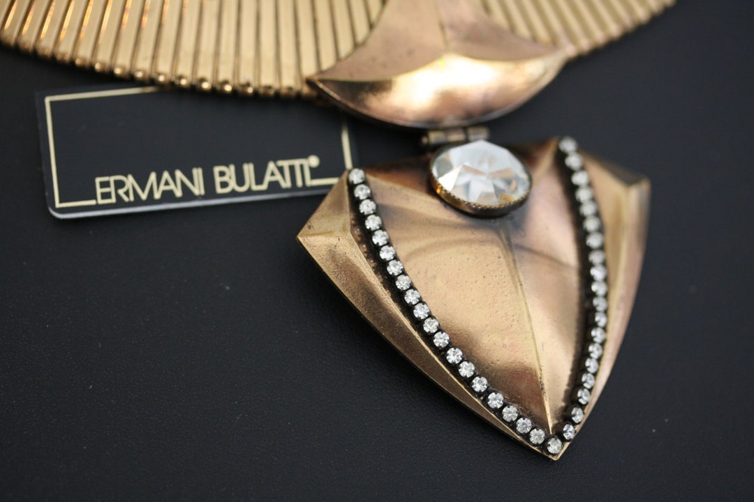 Ermani Bulatti Art Deco Vintage Choker - Etsy