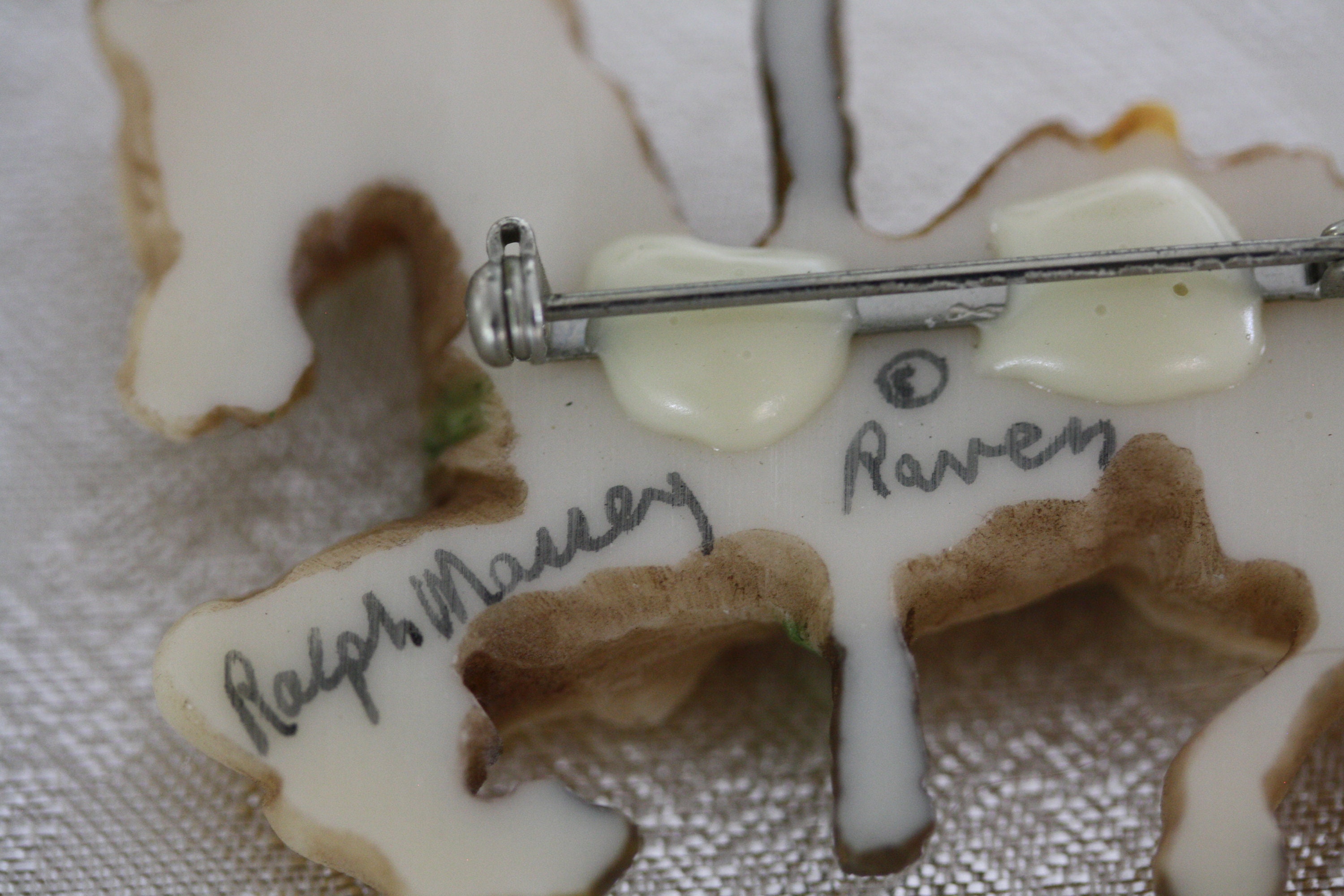 Ralph Massey Raven Studios Signed Vintage Resin Carousel Horse ...