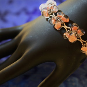 Hot Glass bubble Bead Bracelets - Etsy