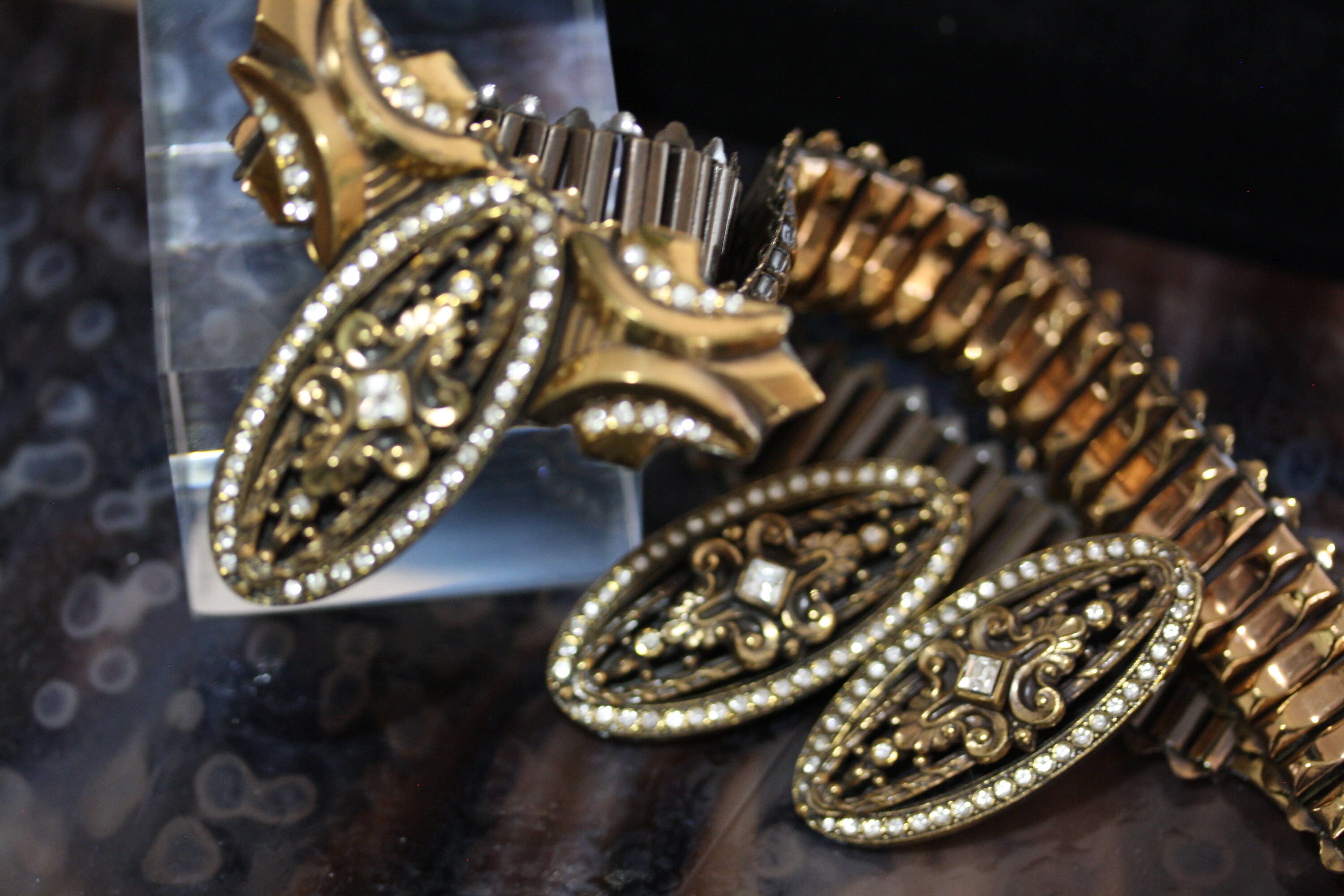 Ermani Bulatti Vintage Signed Heavy Omega Style Chain Art Deco Choker ...