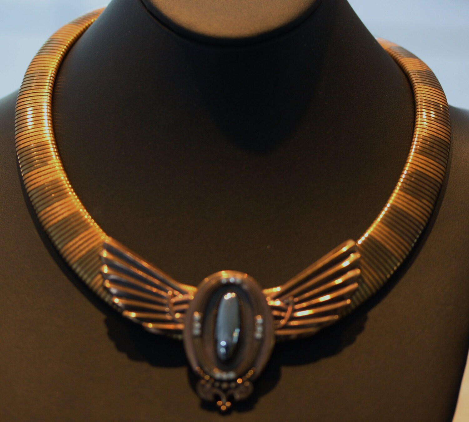 Excellent Vintage Bulatti Art Deco Necklace | Etsy