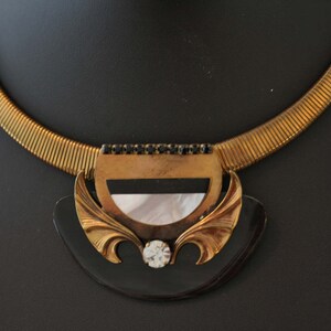 Ermani Bulatti Vintage Art Deco Choker and Earrings Demi Parure - Etsy