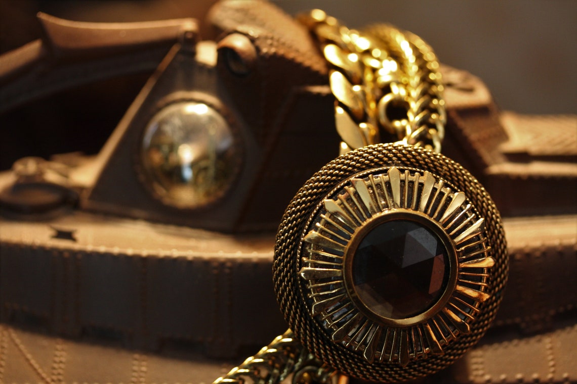 Ermani Bulatti Bold Byzantine Vintage Runway Necklace - Etsy