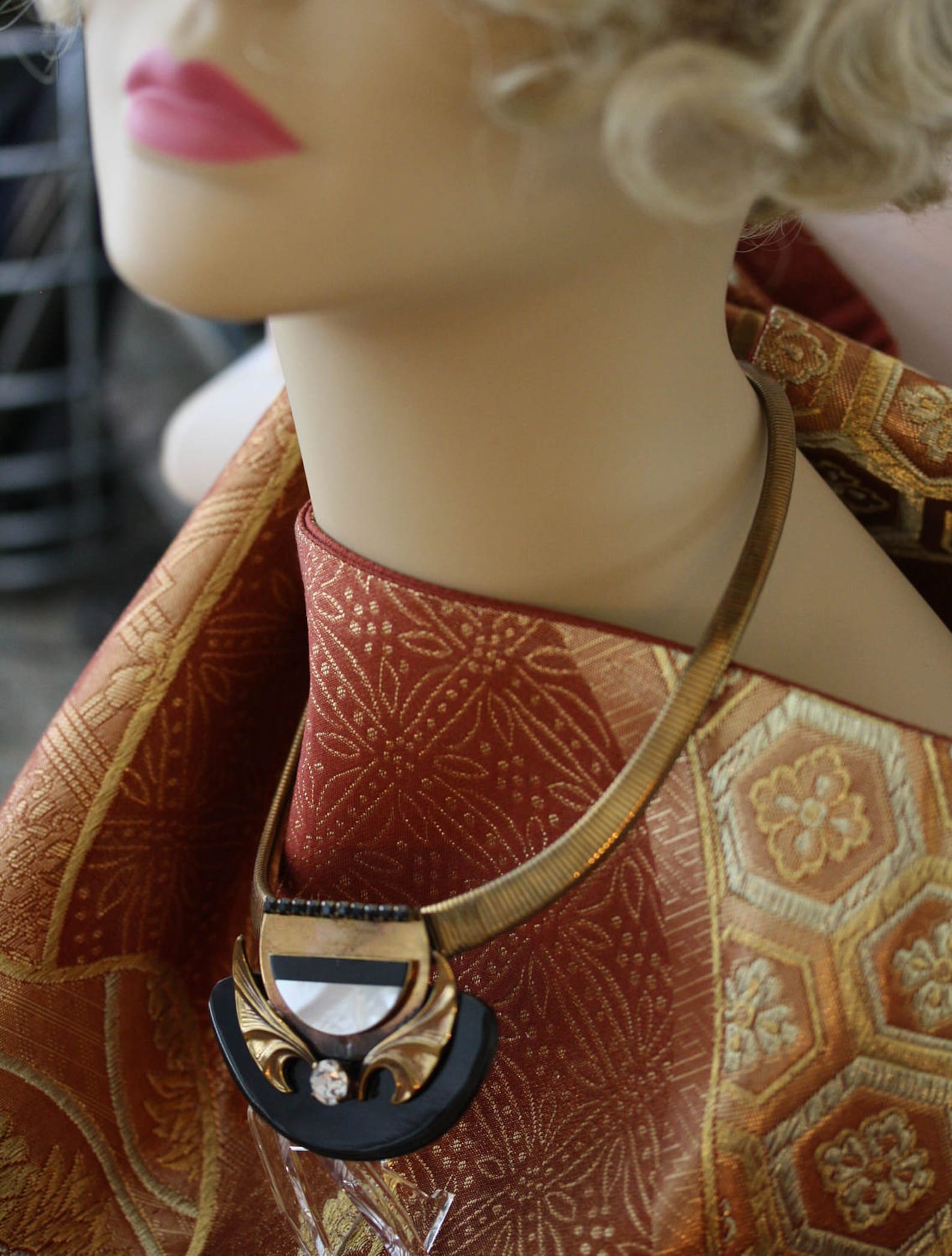 Ermani Bulatti Vintage Art Deco Choker and Earrings Demi Parure - Etsy