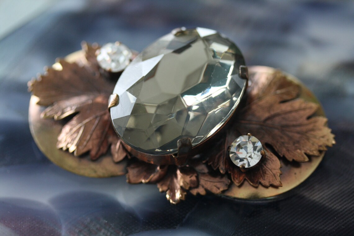 Vintage Ermani Bulatti Art Deco Brooch - Etsy