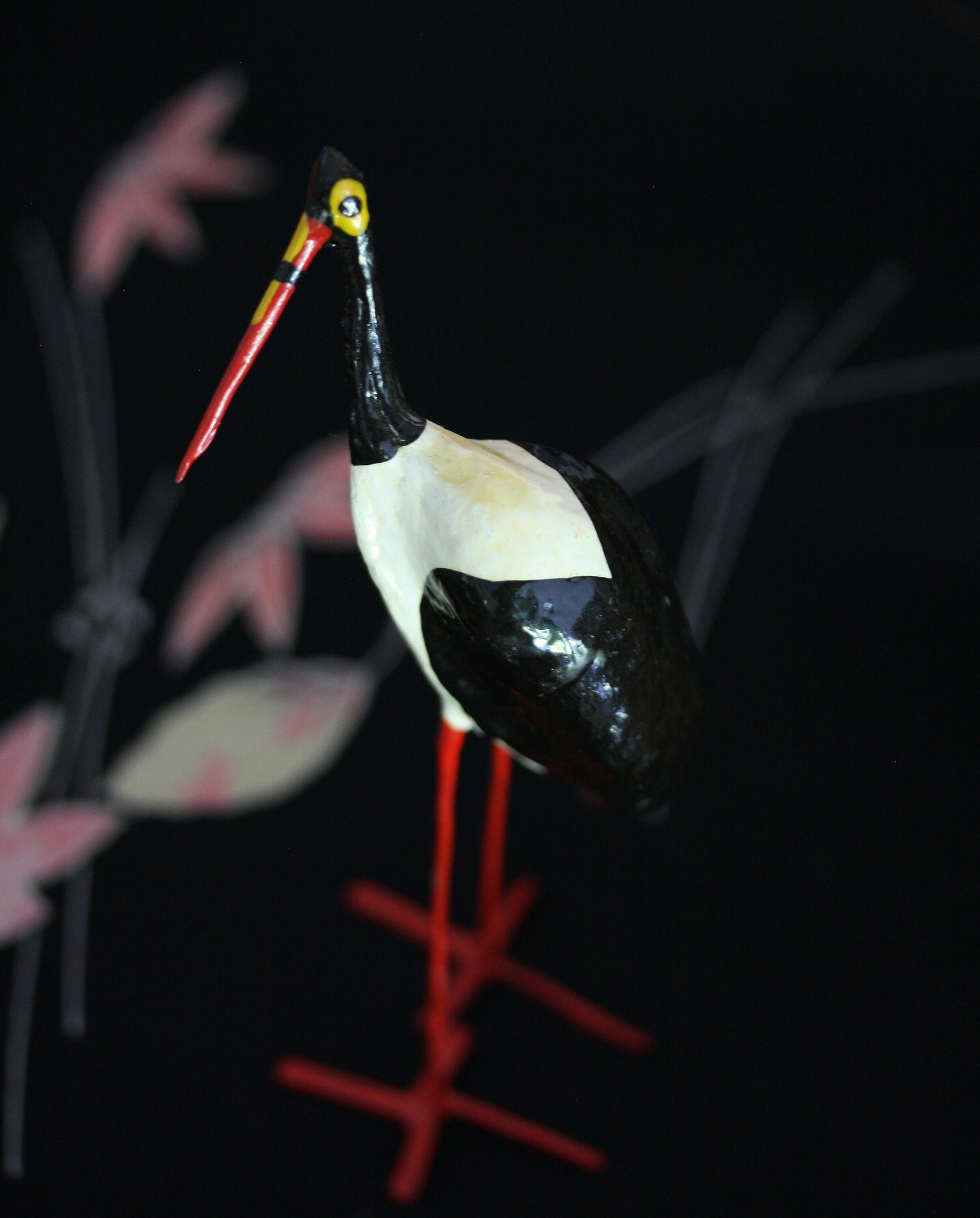 Japanese Cranes Tancho Red Crown Cranes Vintage Figure Cultural Art - Etsy