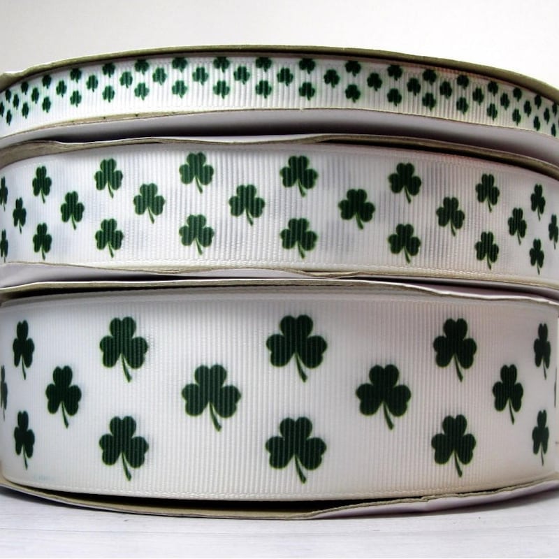 Shamrock Ribbon - Etsy
