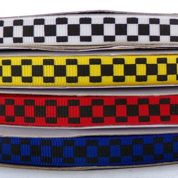 Checkered Ribbon - Etsy