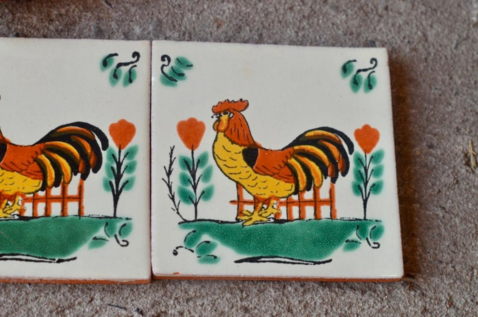 10 Mexican Talavera Tiles. Hand Made-hand Painted 4 x | Etsy