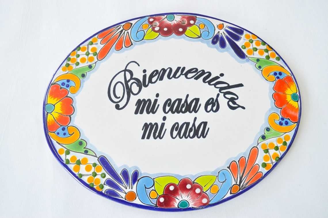 Letrero de Mi casa es mi casa My house is my house - Etsy España