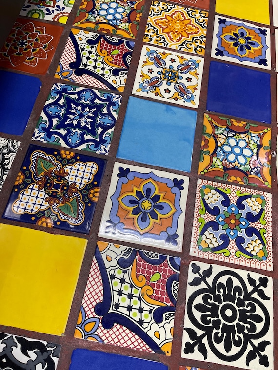 Colorful Designs Made Of Tiles