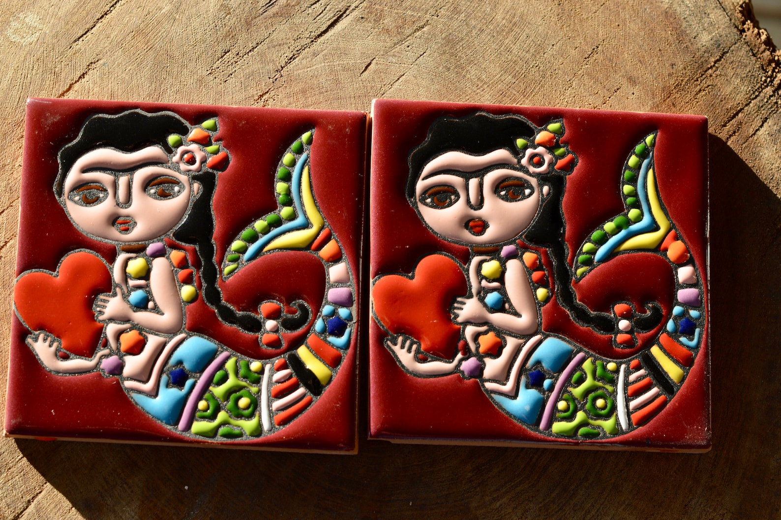 Mermaid With Heart - Etsy