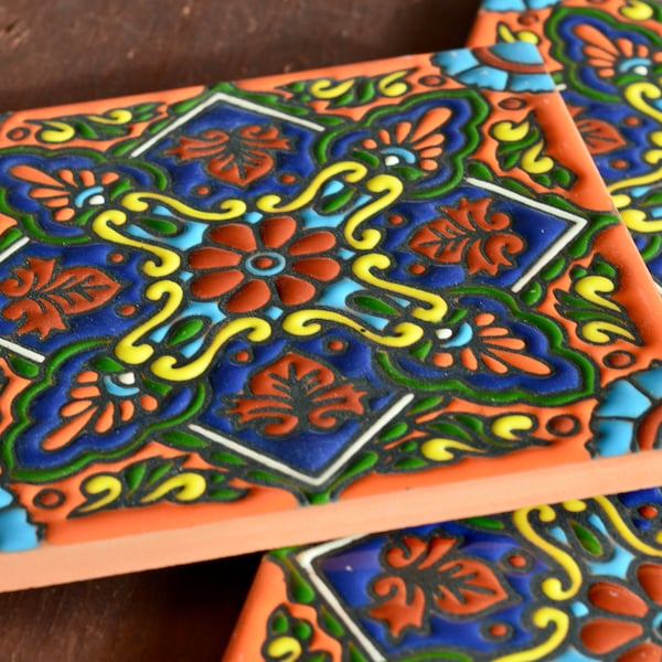 Hand Painted Tiles - Etsy