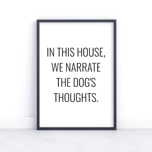 Dogs Quote Print - Etsy