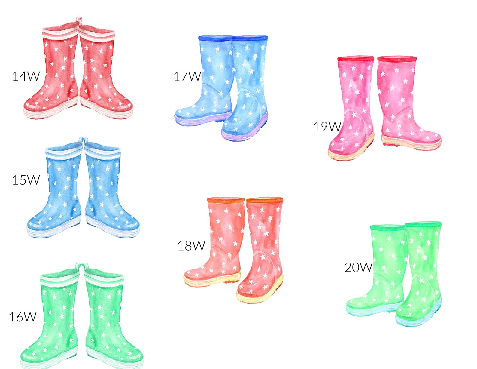 Welly Family Print Personalised Family Boots Print Wellie - Etsy UK