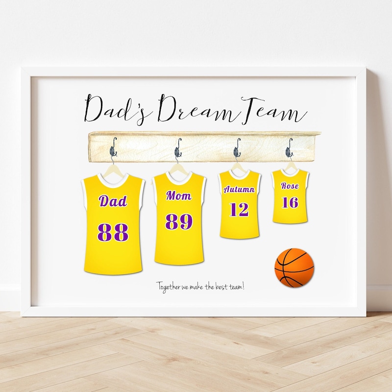 Basketball Dad Jersey - Etsy UK