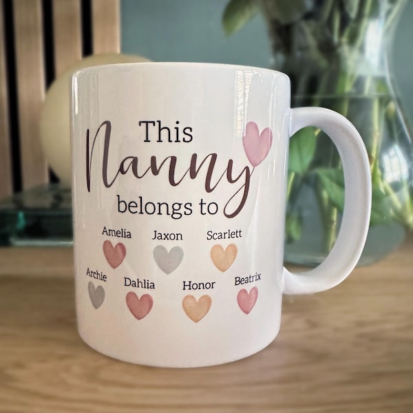 Nanny Mug - Etsy UK